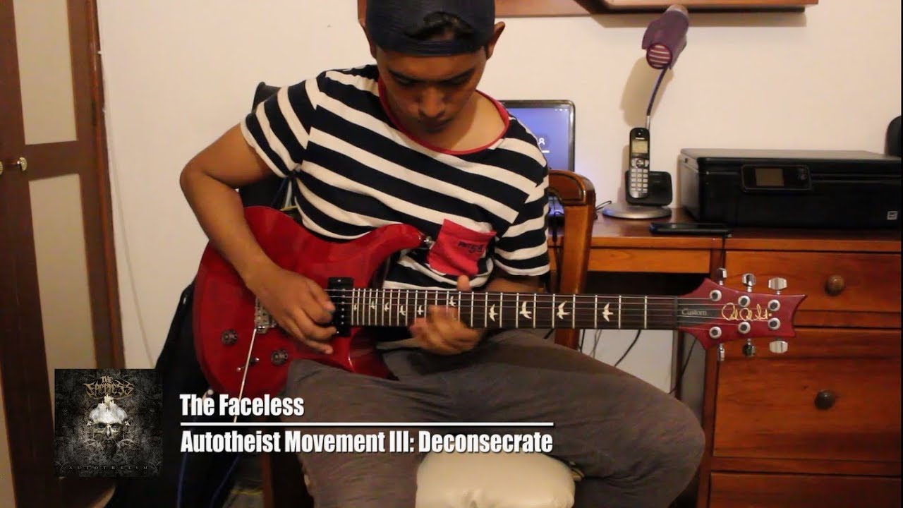 The Faceless - Autotheism III: Deconsecrate | Solo Cover by Carlos ...