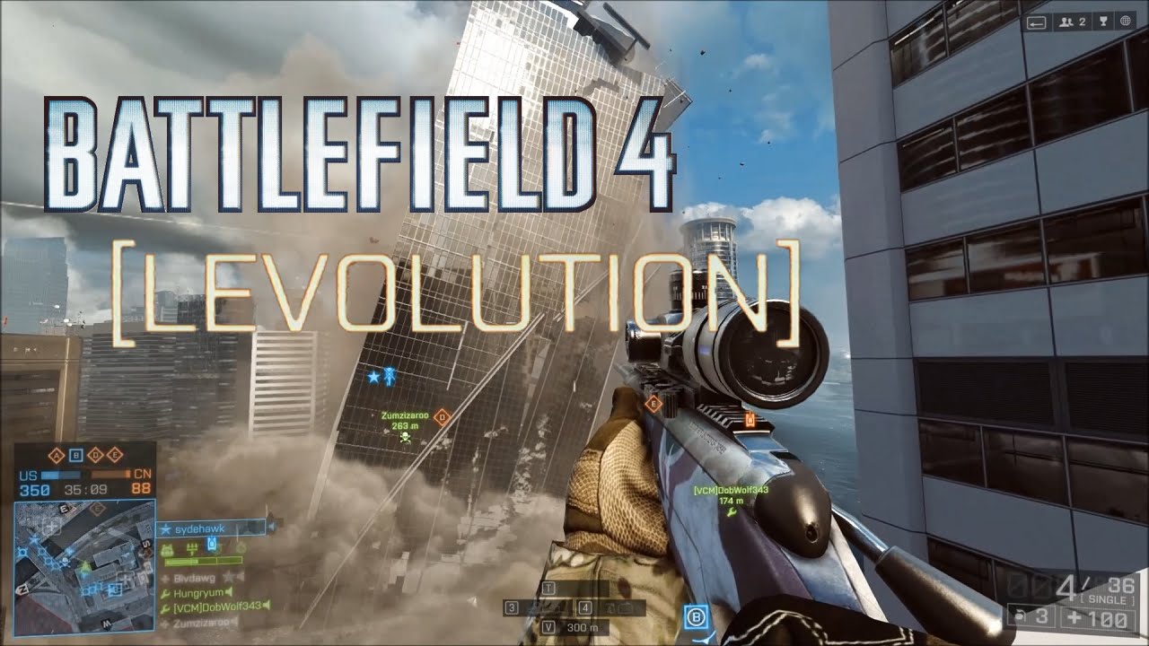 Battlefield 4 Levolution/Explosions - YouTube