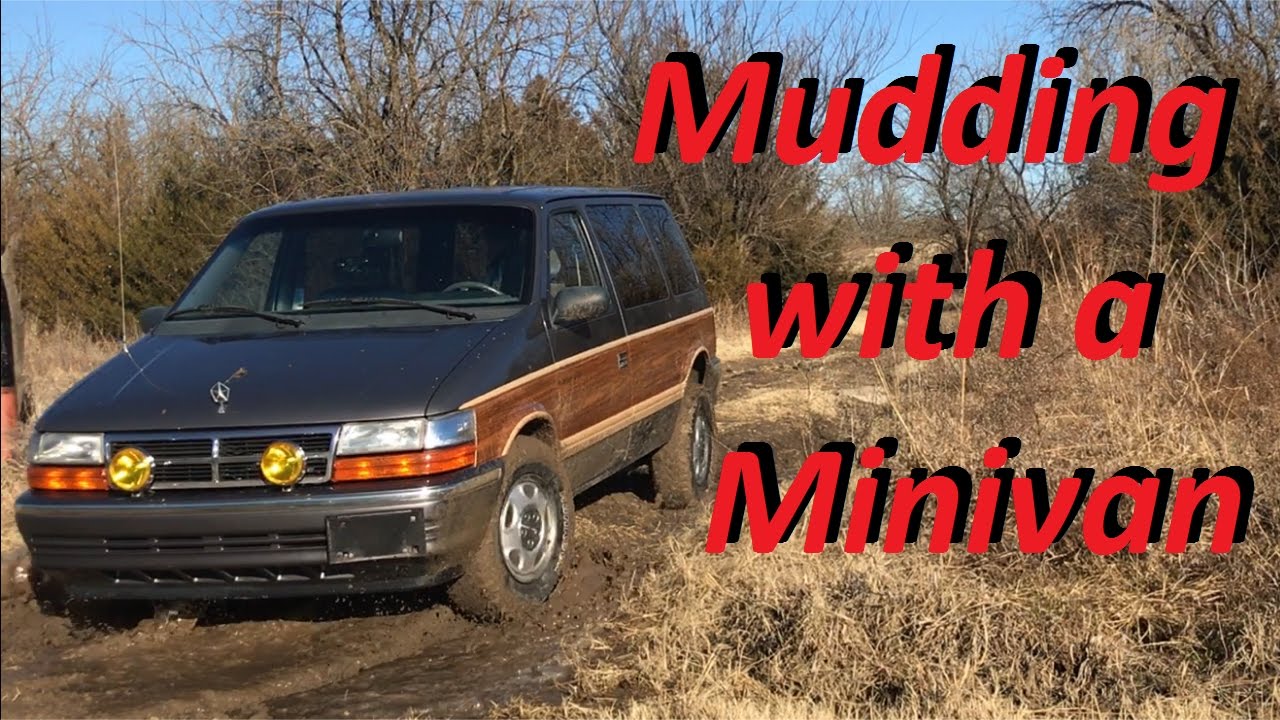 Mudding in my Minivan! Mighty-Van Update - YouTube