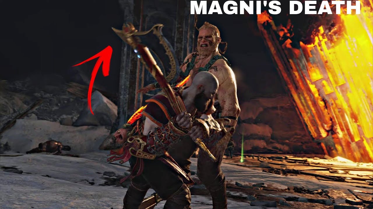 GOD OF WAR | MAGNI'S DEATH - YouTube