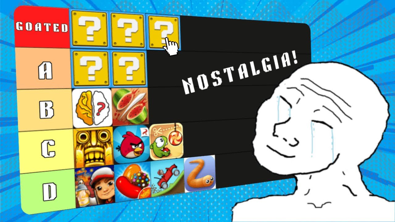 Rating OLD & NOSTALGIC Mobile Games! | Rate with OneShed - 1 - YouTube