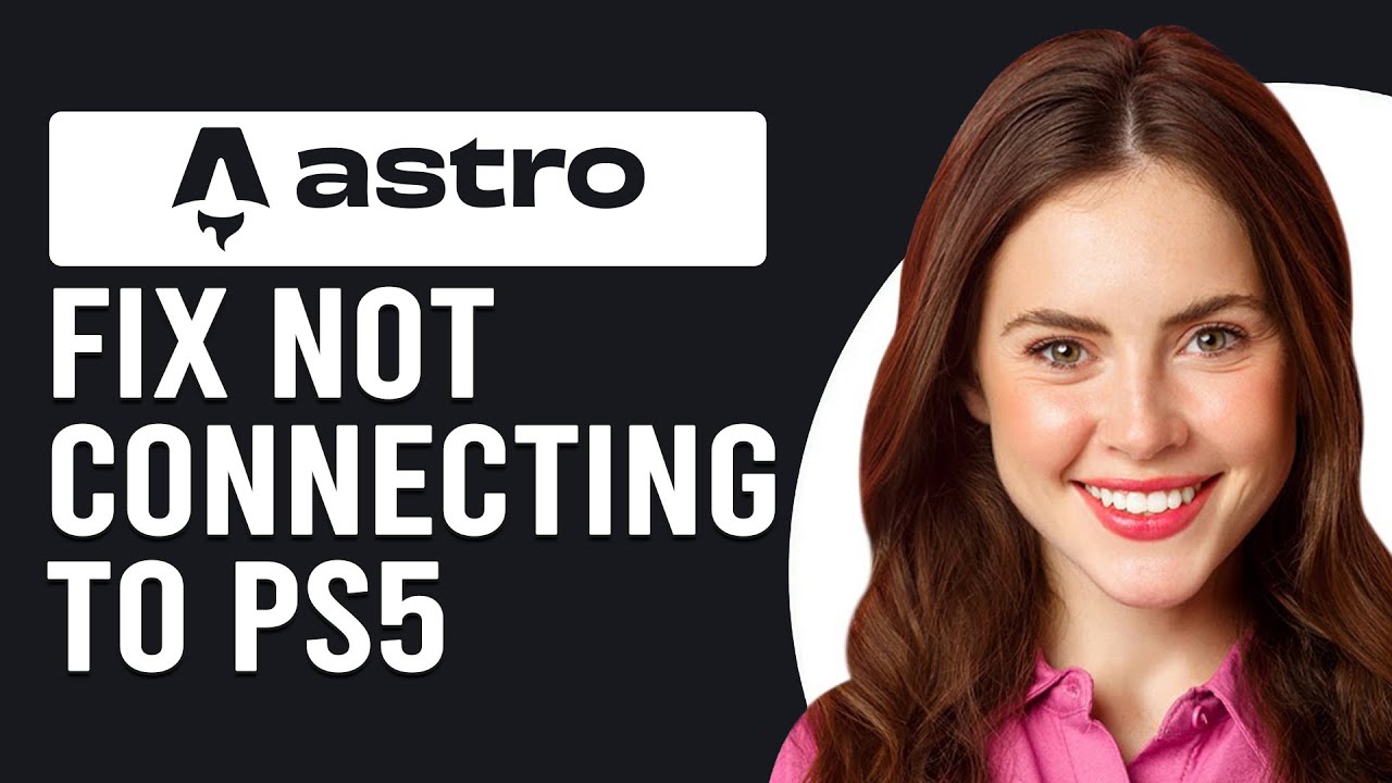 How To Fix Astro Not Connecting To PS5 (Why Is My Astro Headset Not Connecting To My PS5?) - YouTube