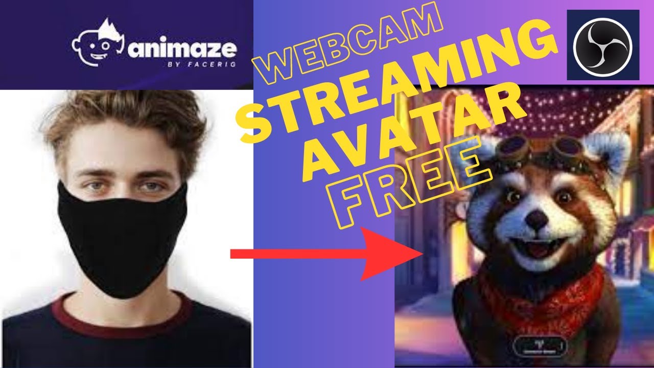 HOW TO SETUP WEBCAM AVATAR FOR FREE - YouTube