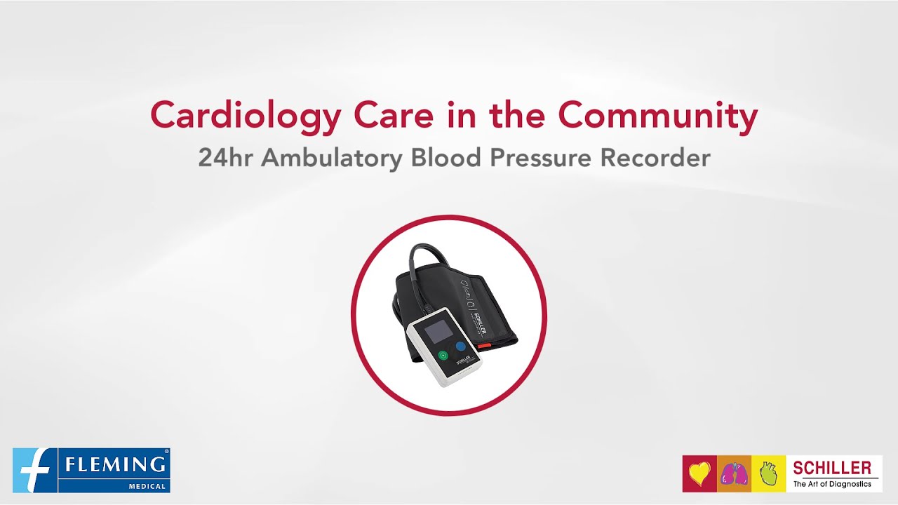 Schiller BR-102 Plus Ambulatory Blood Pressure Monitor - YouTube