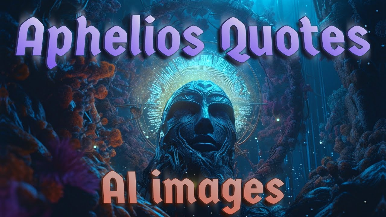 Aphelios (Alune) voice lines as AI generated images - YouTube