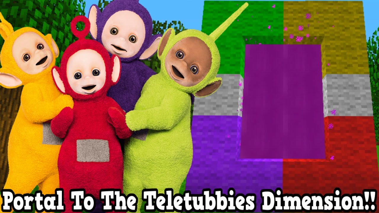 Minecraft How To Make A Portal To The Teletubbies Dimension ...