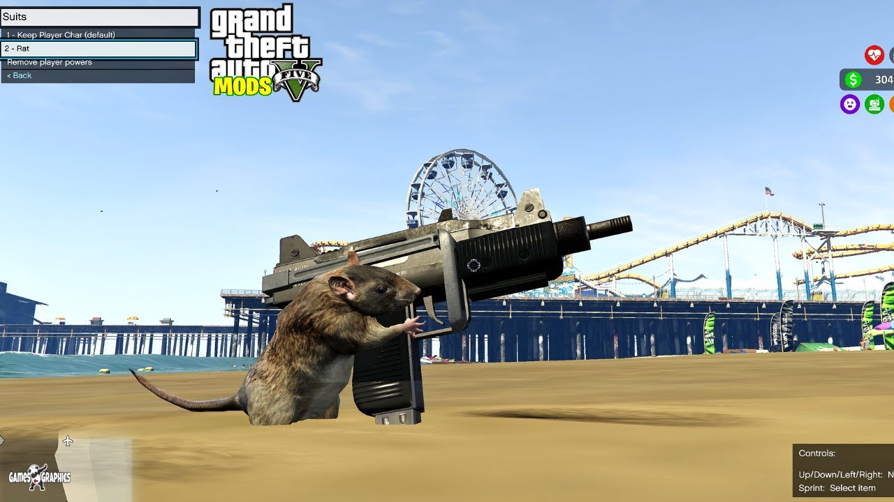 GANGSTA RATS MOD (GTA 5 MODS) - YouTube
