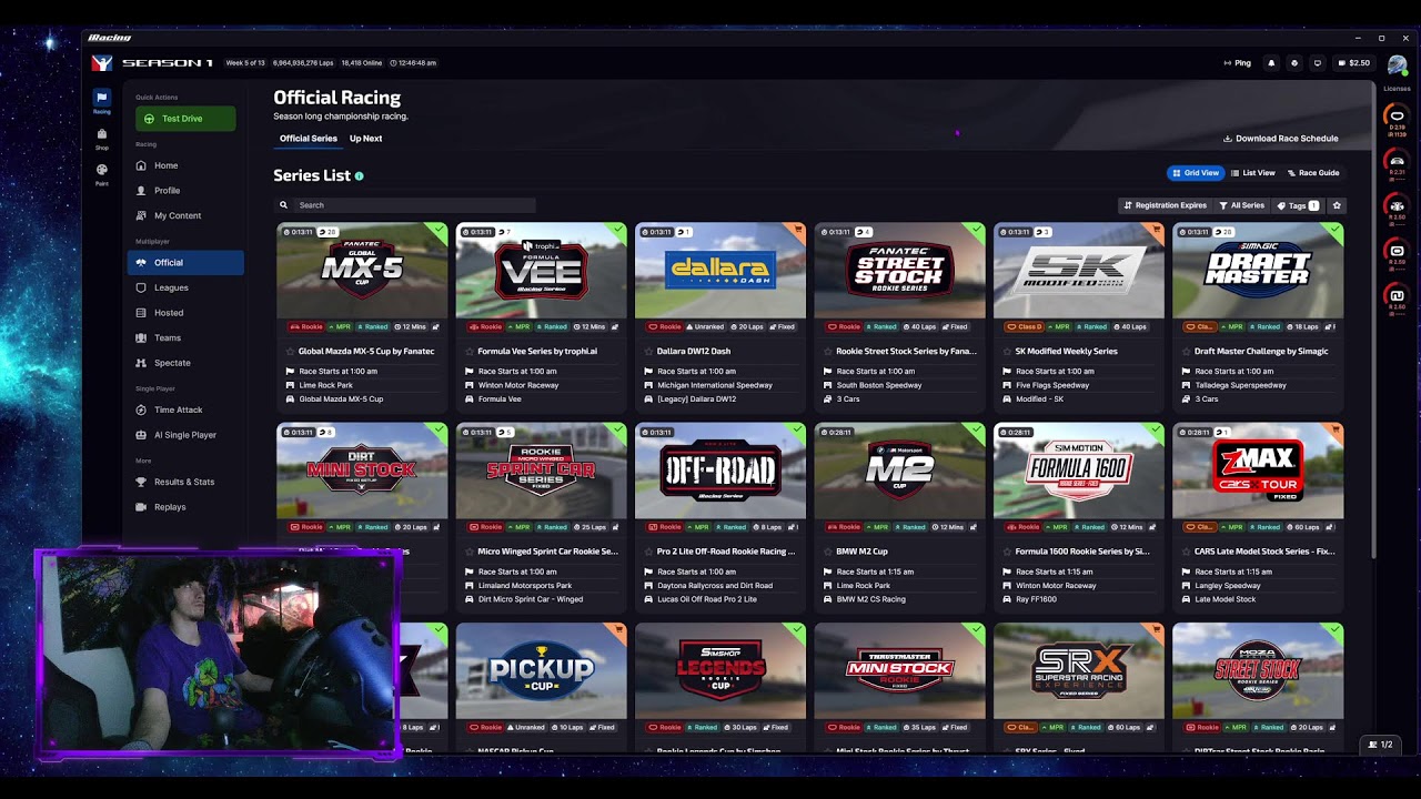 iRacing Circle tracks: Dirt and NASCAR - YouTube
