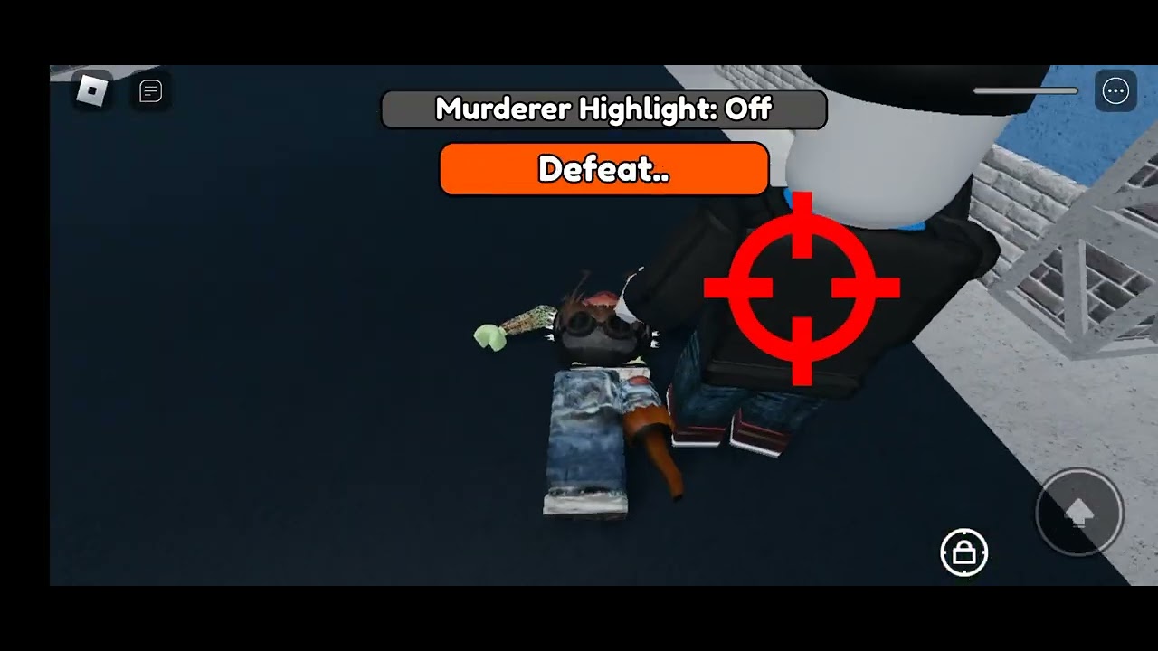 trying to beat the realistic camper on mm2 aim trainer as a zombie ...