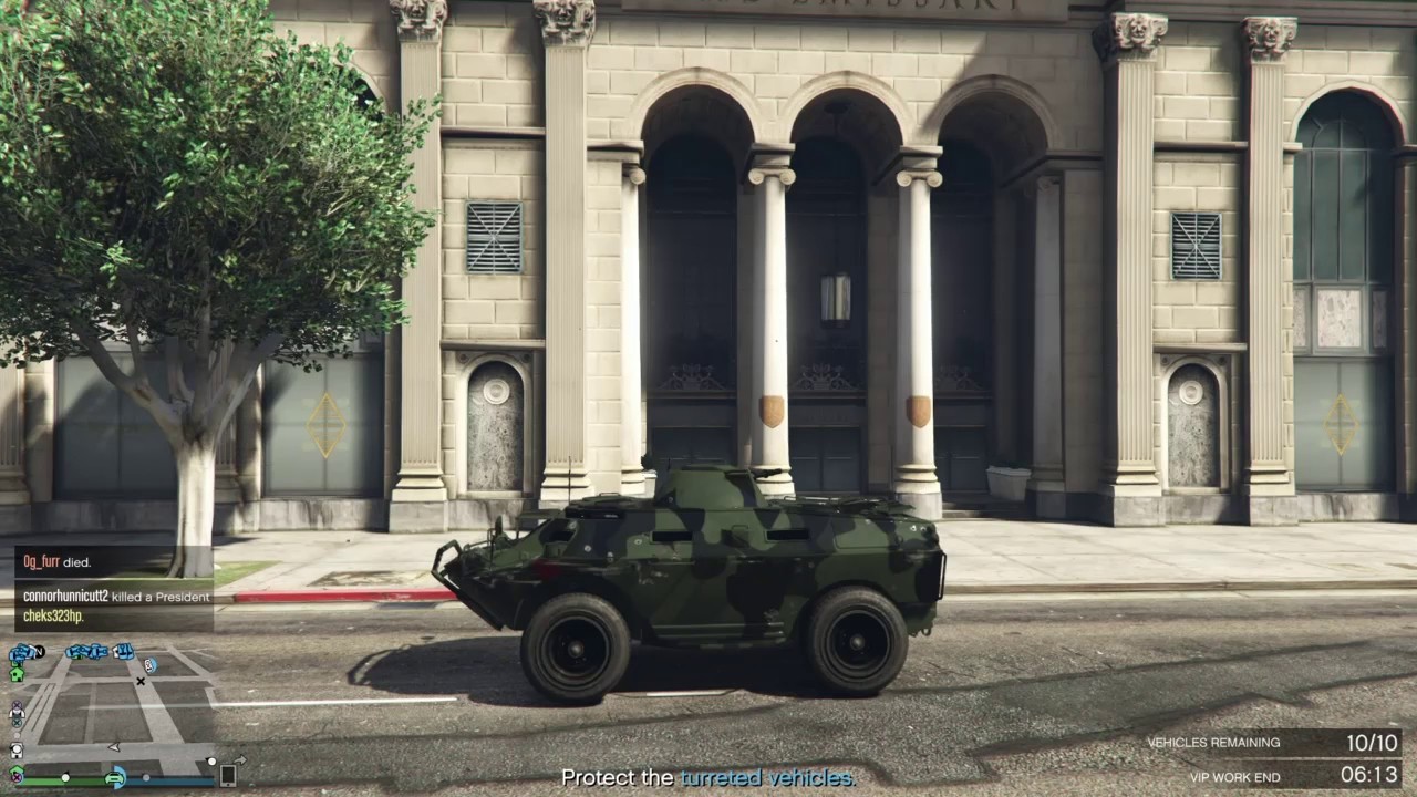 ขับ APC ป่วนเมือง [GTA Online] - YouTube