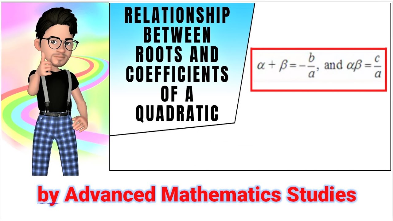 Relation Between roots and coefficients | Quadratic Equation | class 11 ...