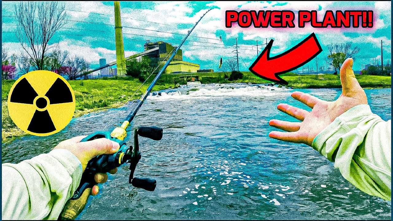 how to fish a power plant lake- Harder than you think!!!! - YouTube