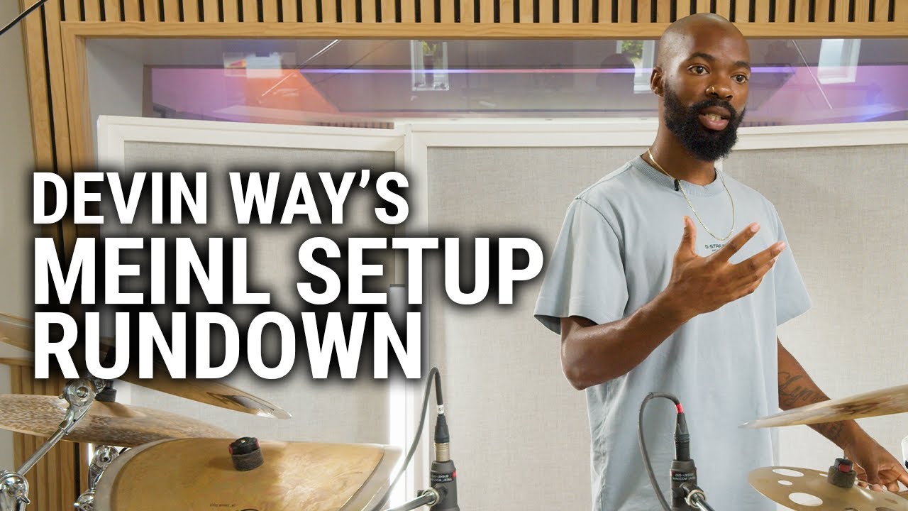 Meinl Cymbals - Devin Way's Setup Rundown - YouTube