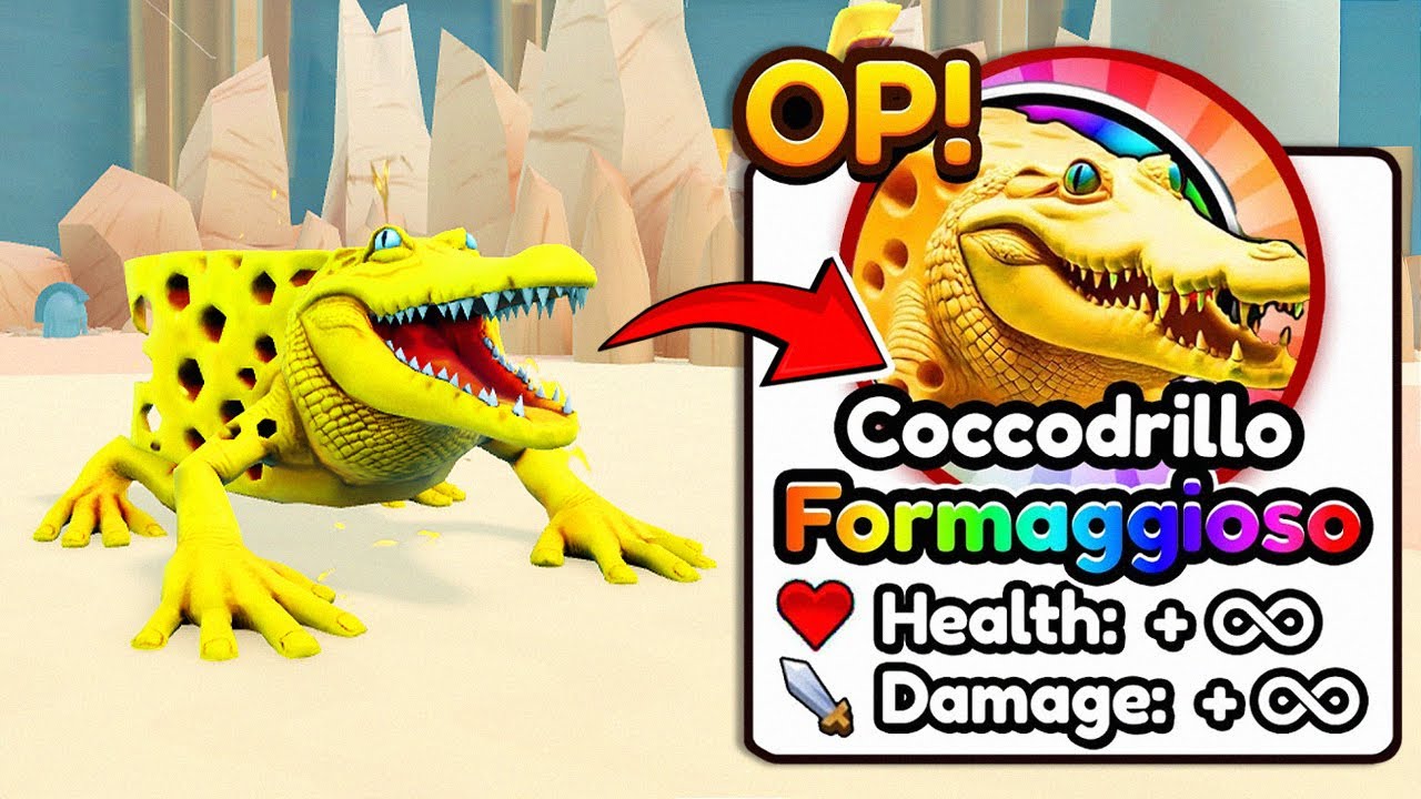 COMO CONSEGUIR A EVOLUÇÃO BRAINROT SECRETA COCCODRILLO FORMAGGIOSO no ...