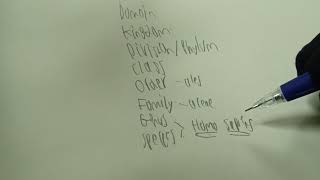 ASMR Botany Part 1: Terms and Definitions(Attention to detail, scribbly writing)