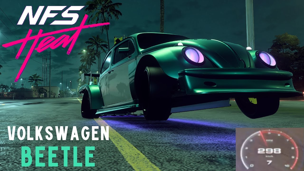 Ultimate Volkswagen Beetle Customization in Need for Speed Heat - YouTube