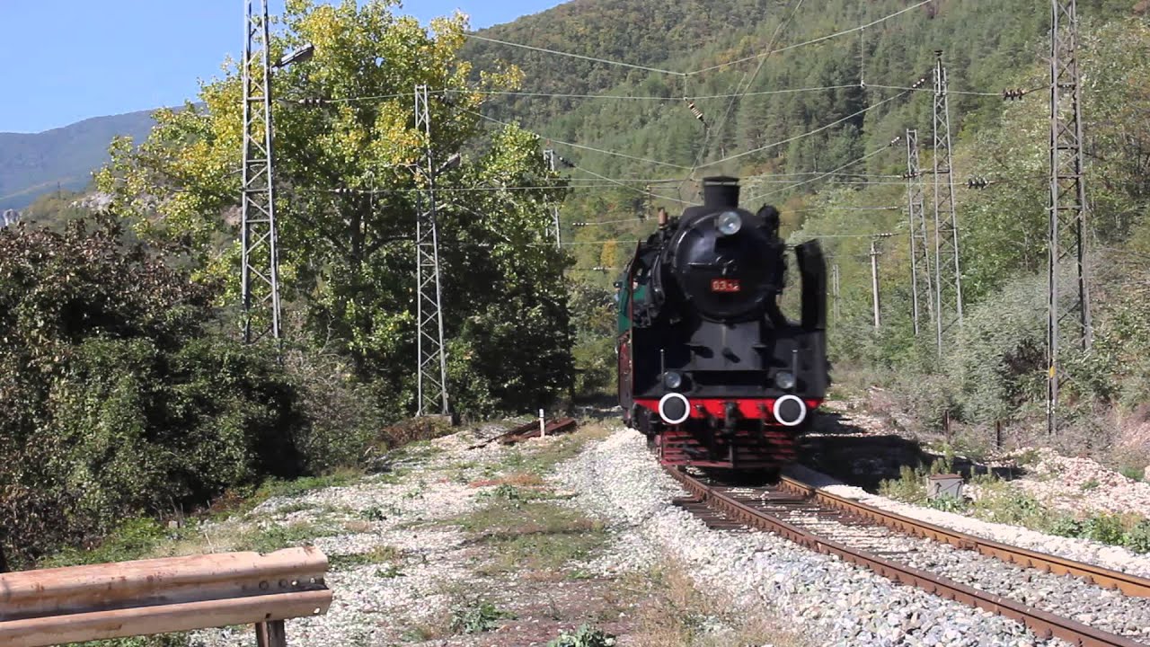 Steam train Balkan Express 2013 - YouTube