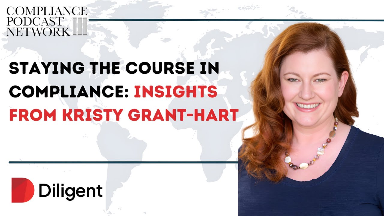 Staying the Course in Compliance: Insights from Kristy Grant-Hart - YouTube