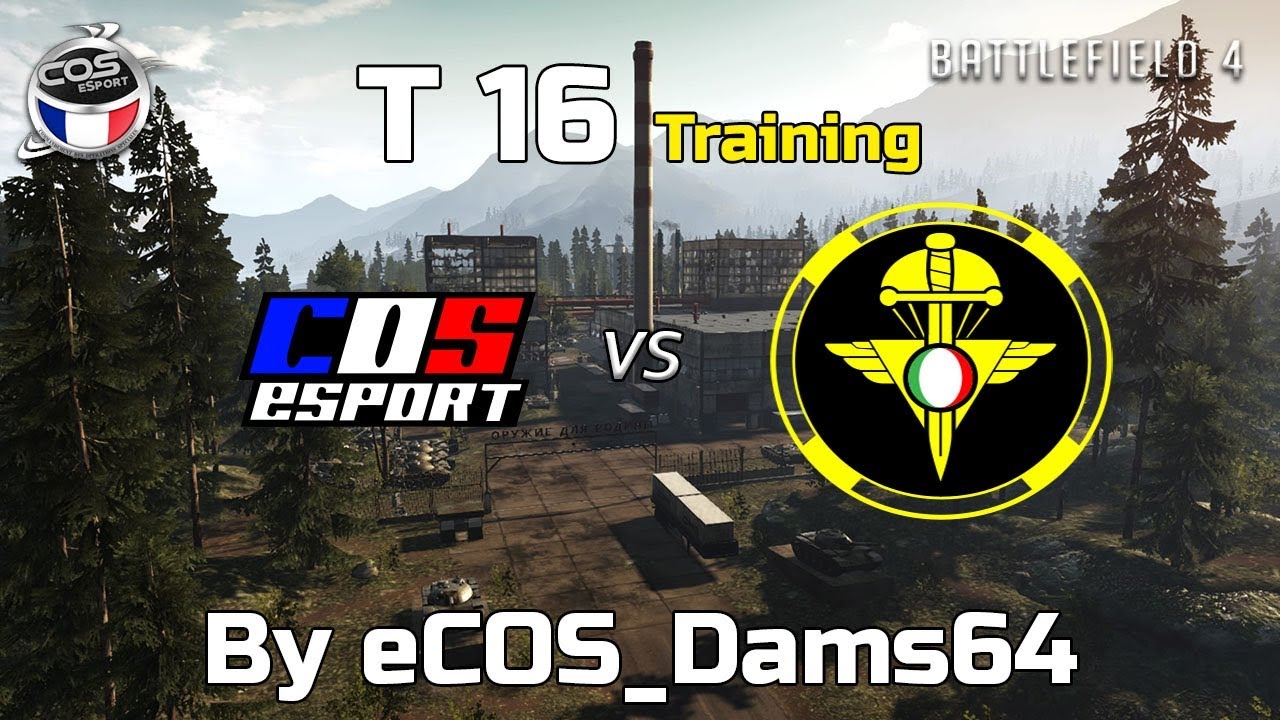 BF4 - T16 - TRAINING eCOS vs GIS 25/11/2015 - By eCOS_Dams64 - YouTube