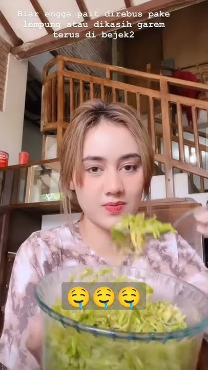 tumis bunga pepaya ala mamanya yu jodi||street food#shorts - YouTube