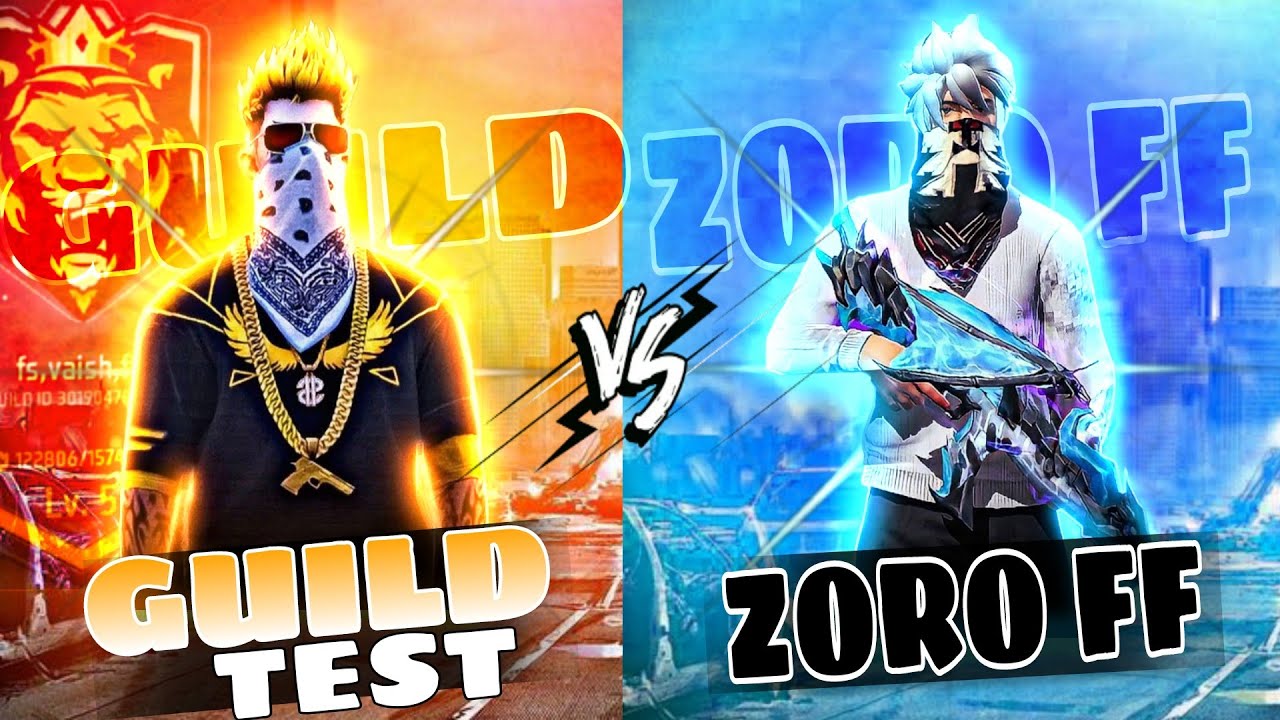 GUILD TEST ZORO FF VS FS ARMY 1 vs 2 😍#guildtest @NonstopGaming_ - YouTube