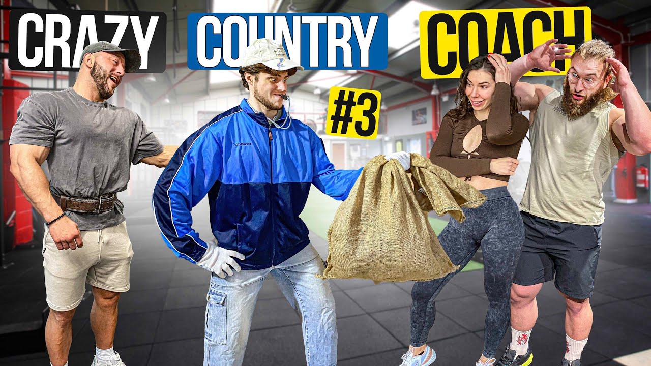 CRAZY COUNTRY COACH | Pranks in a GYM - YouTube
