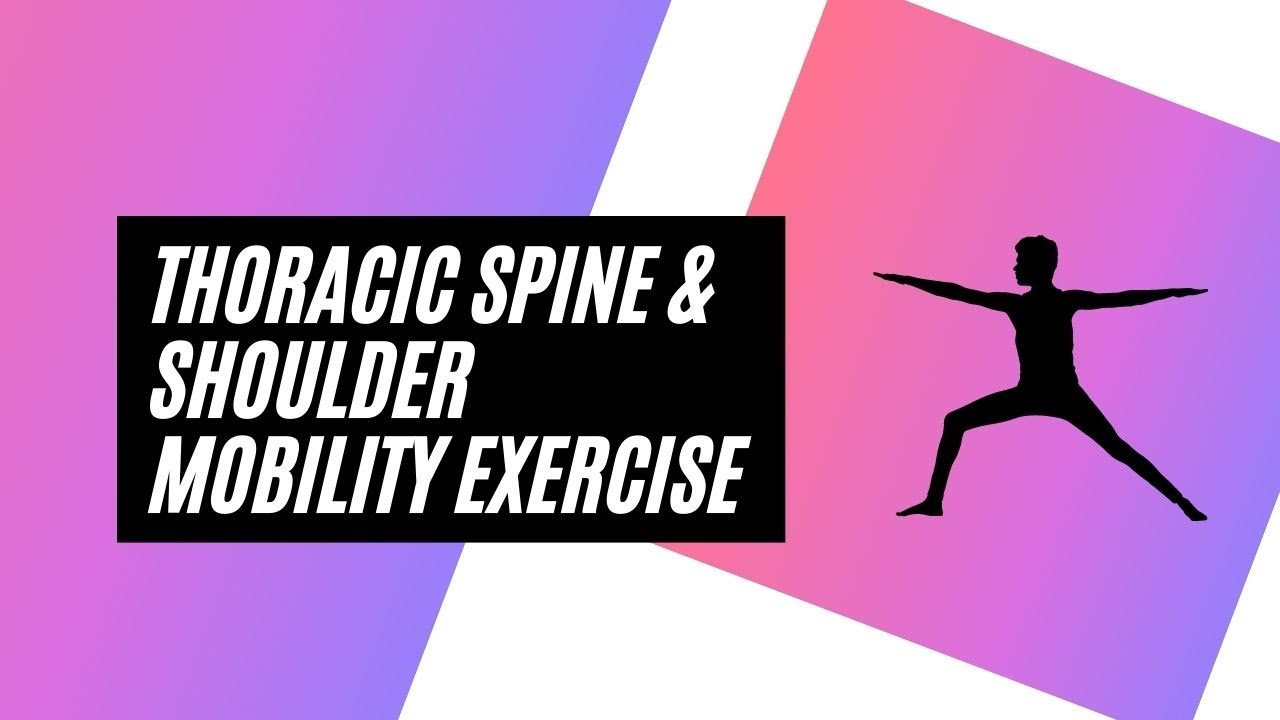 Thoracic (mid back) & shoulder mobility exercise #Shorts - YouTube