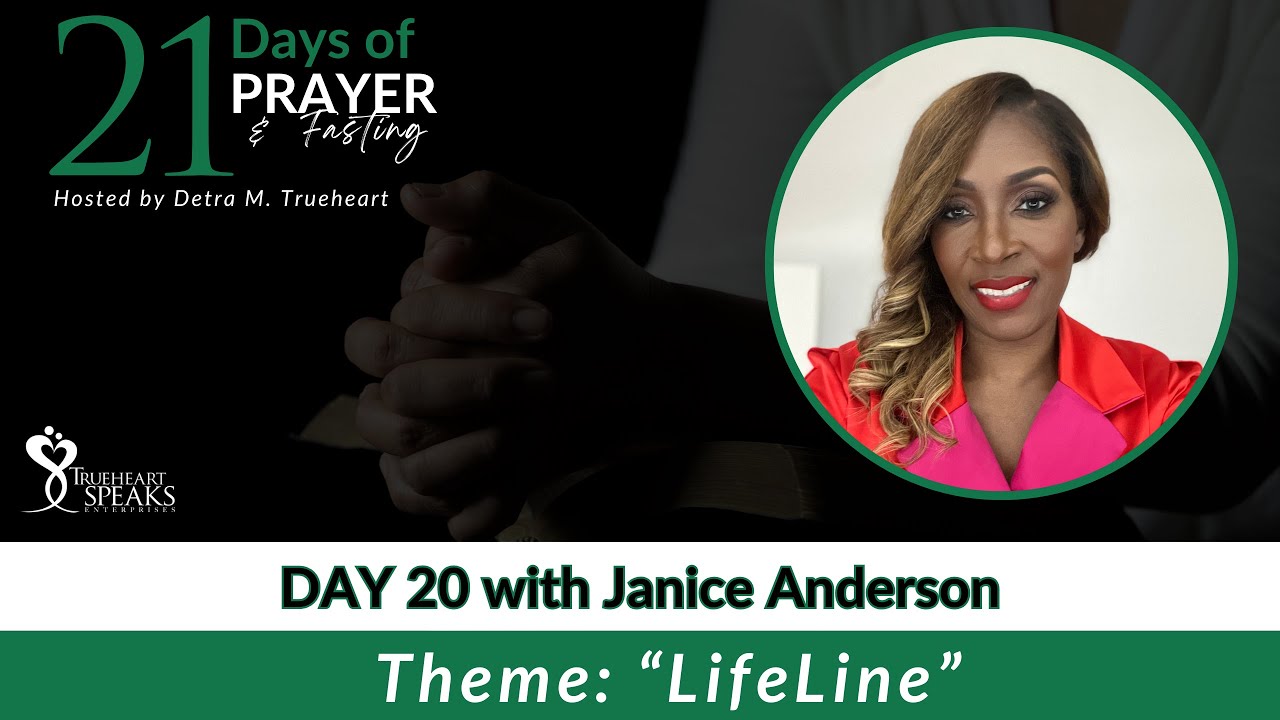 21 Days of Prayer - Day20: Janice Anderson - YouTube