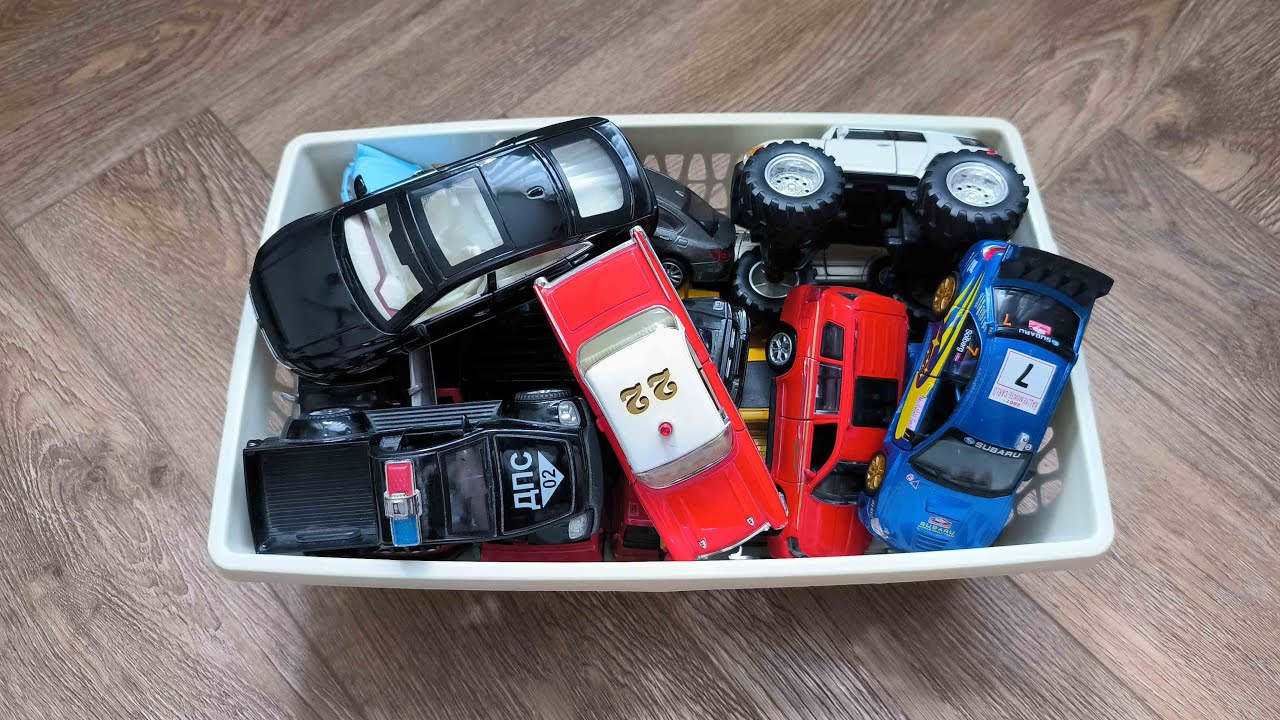 Random Cars Mixed Inside the Basket || A Video About Model Cars - YouTube