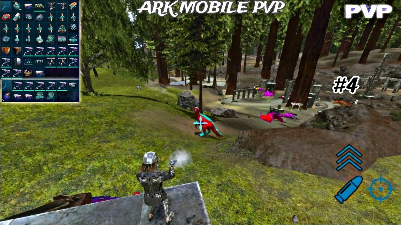 ARK MOBILE PVP / BEST BASE RAID LOOT AND DINOSAUR / ARK MOBILE EPISODE ...