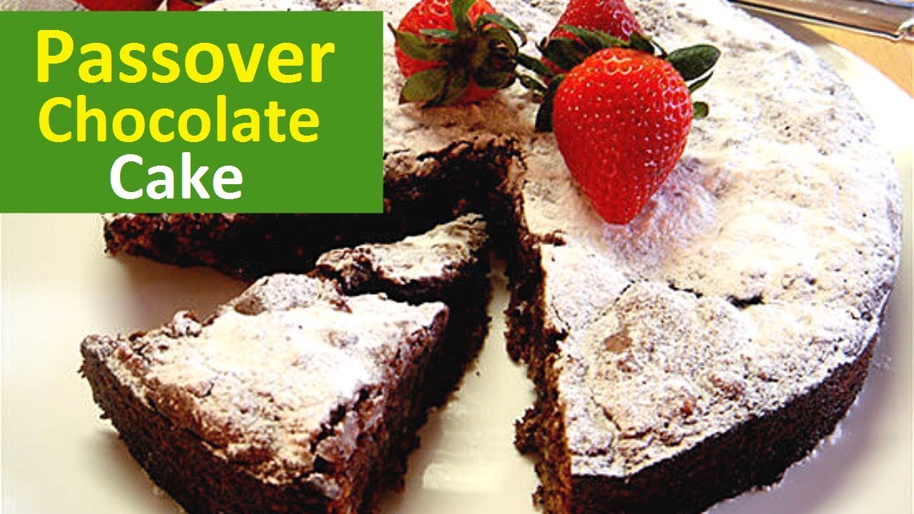 Passover Chocolate Cake Recipe - How to make Chocolate Cake at Home ...