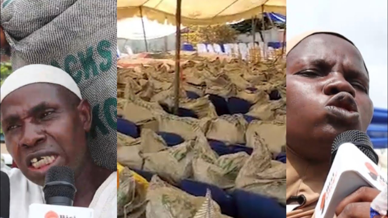 Over 2000 Guest Were Given A Sack , Full Of Different Stuffs (Rice,Yam ...