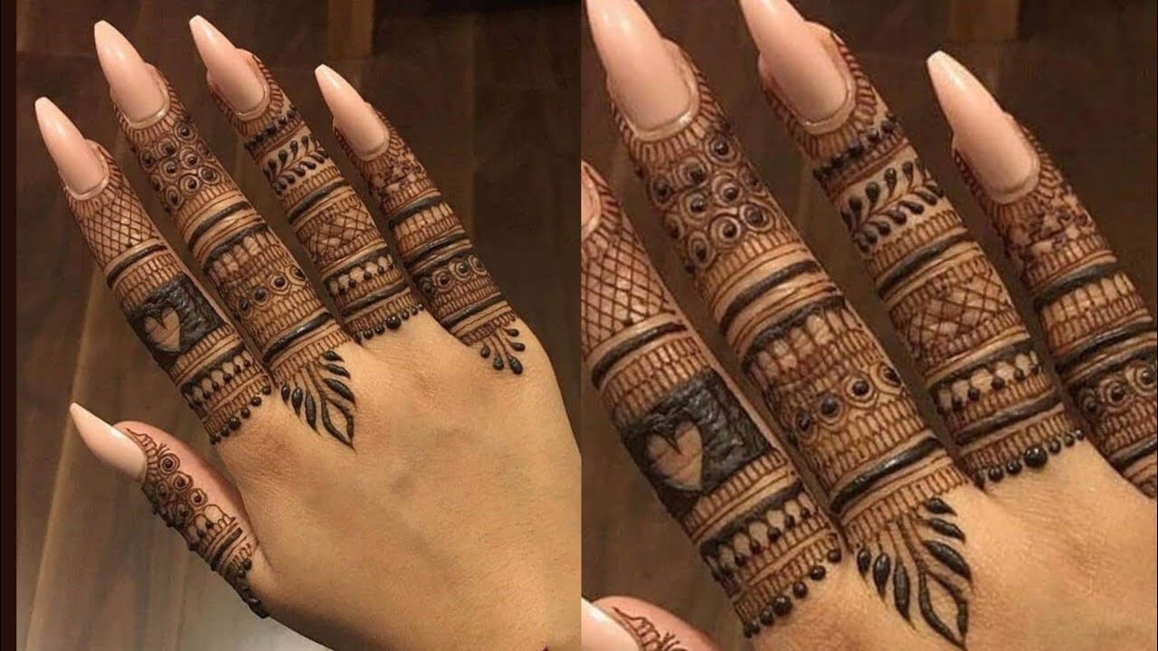 Finger Mehndi design | most stylish finger mehndi designs | new 2020 ...
