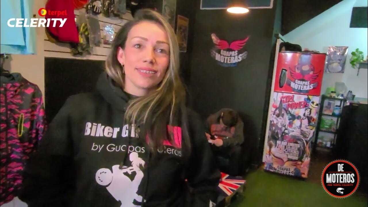 Emprendiendo en el mundo motero I Las Guapas Moteras nos muestran su tienda - YouTube