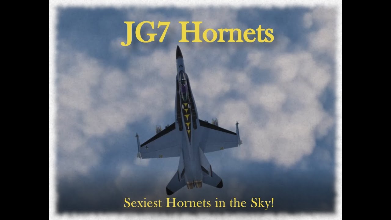 JG7 Hornets - The sexiest Hornets in the Sky | #dcs #hornet #fa18 - YouTube