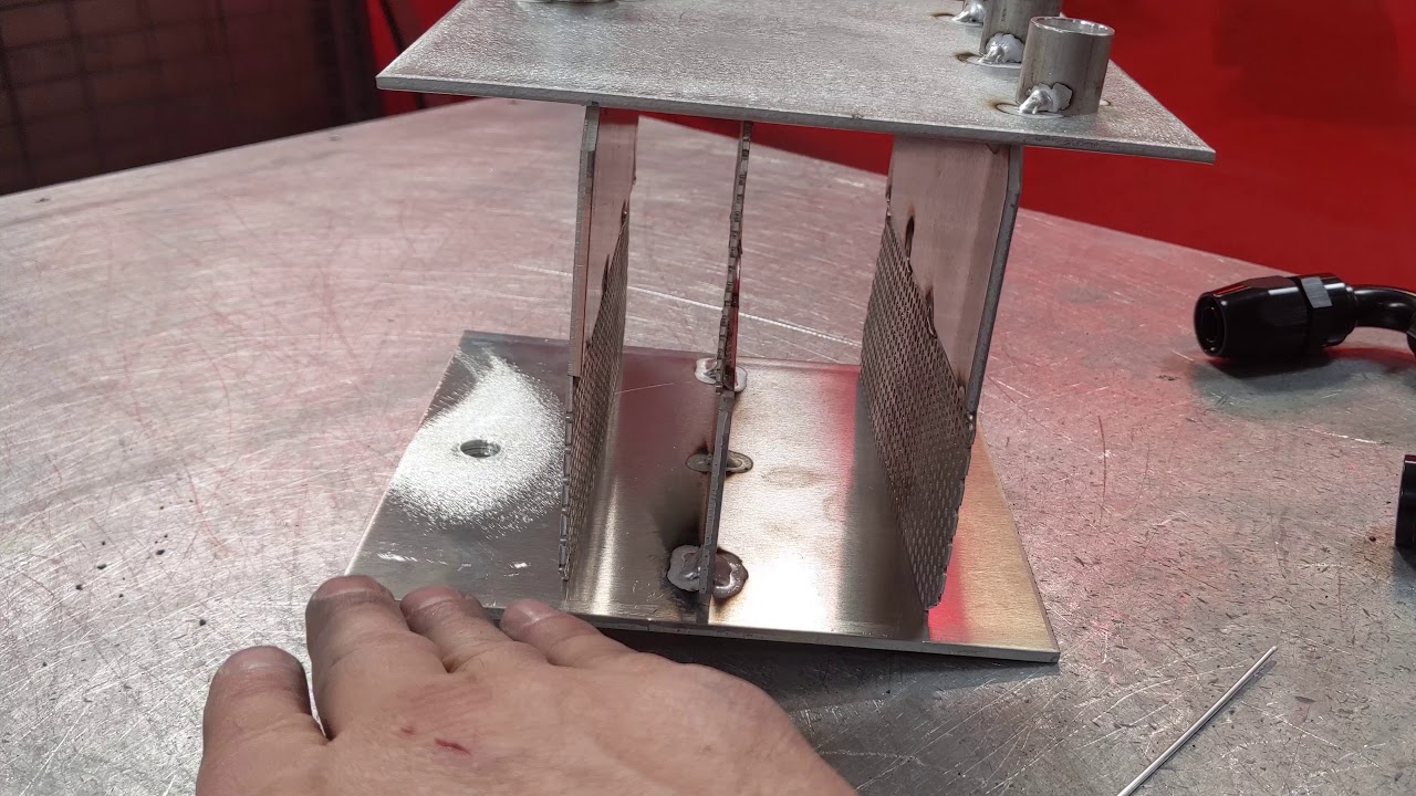 How To Build A Crankcase Breather Box Catch Can - YouTube