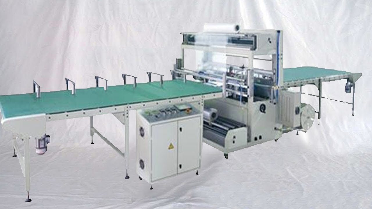 Door furniture packaging machine film heating wrapping plate equipment ...