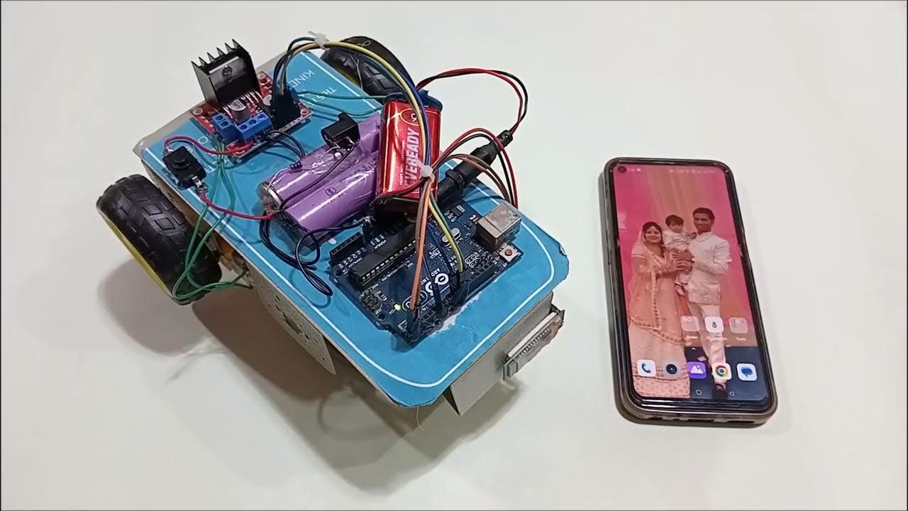 Voice Control Robot using android app - YouTube