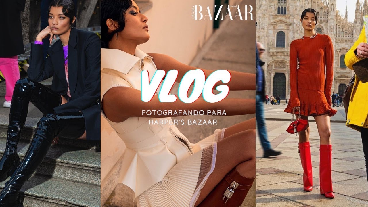 VLOG, MODELS LIFE, VIDA DE MODELO. UM DIA DE TRABALHO PARA HARPER'S ...
