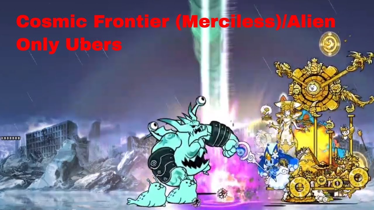 The Battle Cats | Enigma Stage | Cosmic Frontier | Frontier Shrine ...