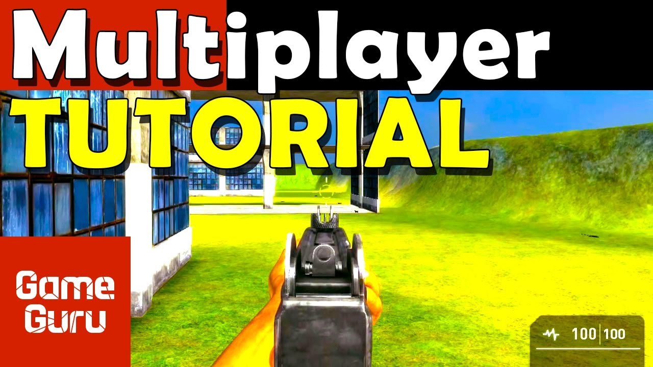 How to make a mutiplayer game in Game guru - YouTube