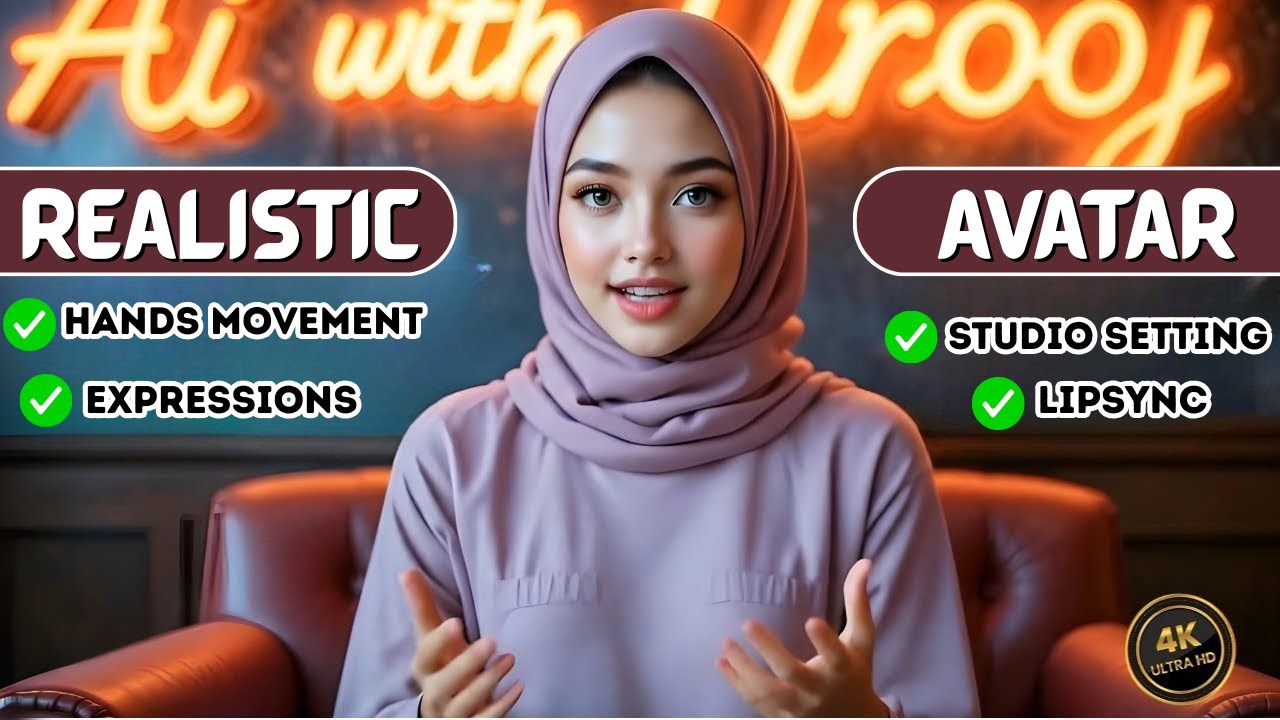 How to Create Realistic AI Talking Avatar FREE (No Watermark) | Step-by ...