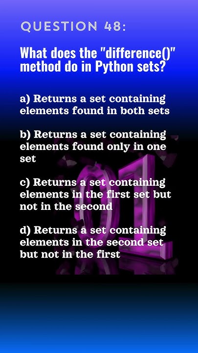 Python Qn 48 Python Questions And Answers Tech Ns Arena Programmingquiz Youtube 9296