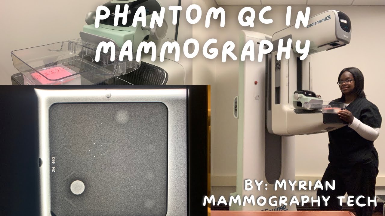 How to Perform the QC Phantom in Mammography - YouTube
