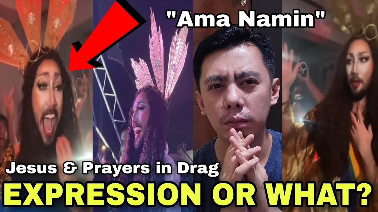 FREEDOM OF EXPRESSION & ART? Luka Vega's Jesus Christ Drag Performance ...
