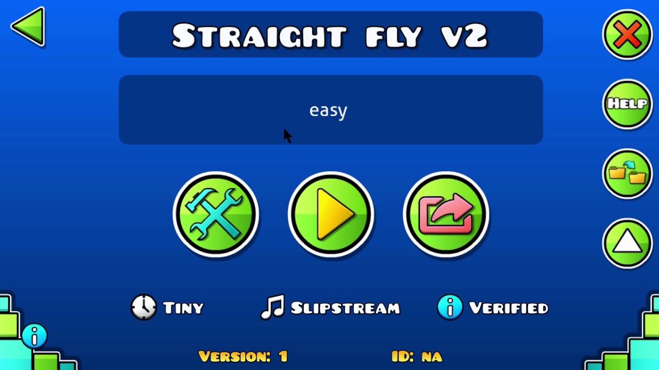 Geometry Dash 2.1 How to straight fly on 60hz - YouTube