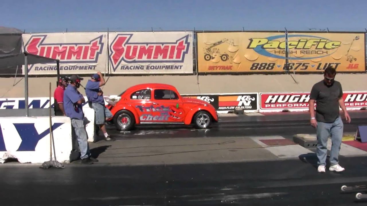 drag race with trick or cheat - YouTube