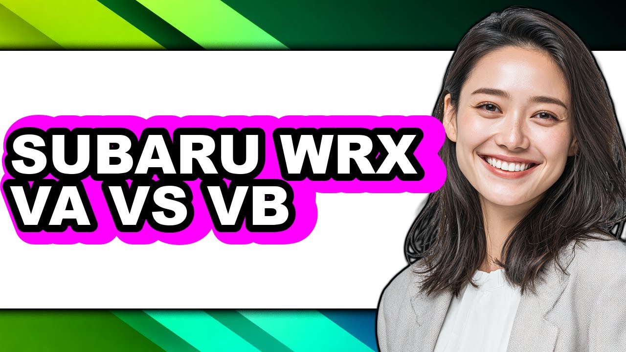 Subaru WRX VA vs VB - Full Comparison - YouTube