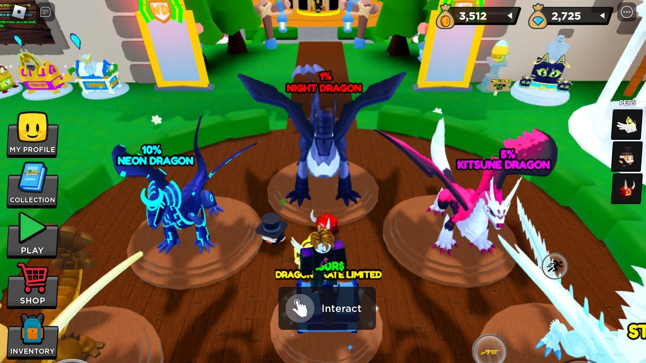 World defenders! Night dragon showcase | Roblox - YouTube