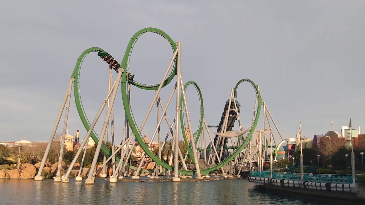 Universal Studios Orlando - Atraccion The Hulk - YouTube